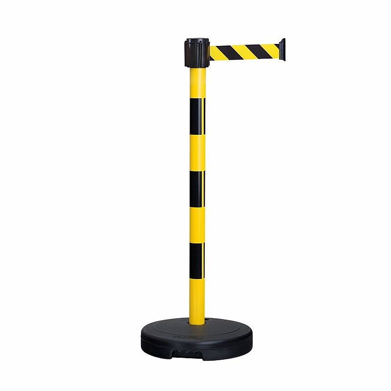 Traffic-Line Economy Retractable Belt Barrier System from our Portable ...